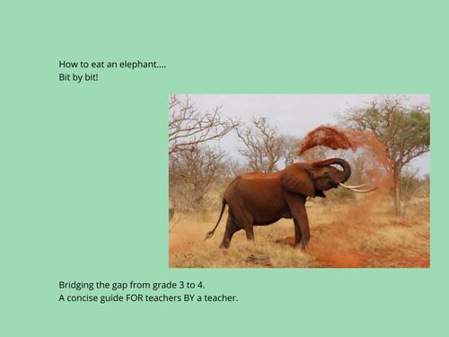 Book Creator | How to eat an elephant