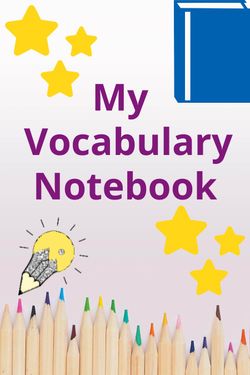 Book Creator | Vocabulary Notebook Example