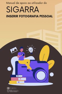 Book Creator | Inserir Fotografia Pessoal no SIGARRA
