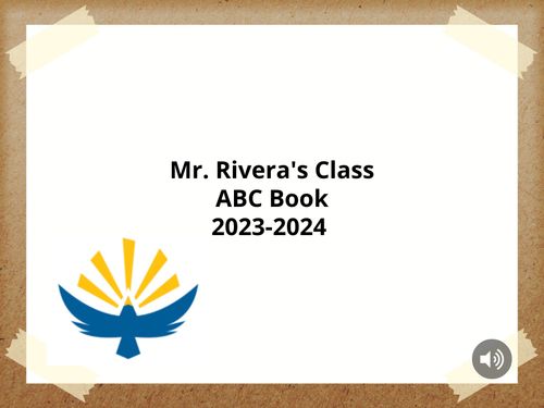 Book Creator | Mr. Rivera Students' ABC Book