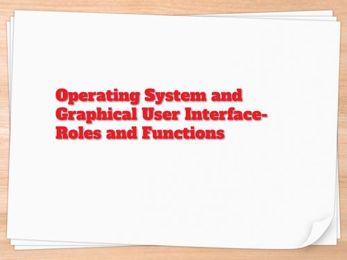 Book Creator | Operating System