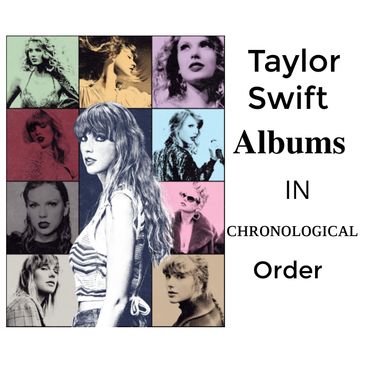 Book Creator | Taylor swift albums in chronological order