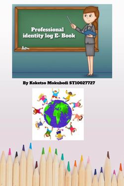 Book Creator | Professional Identity Log e-book