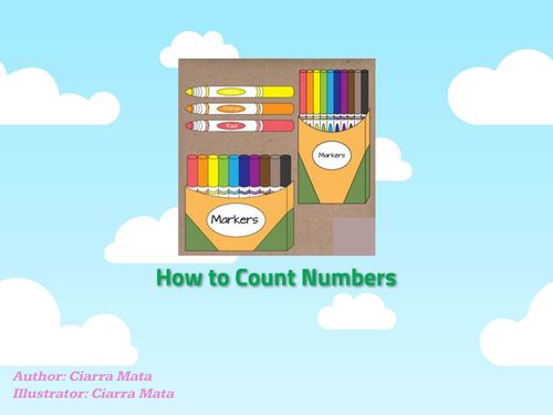 Book Creator | How to Count Numbers