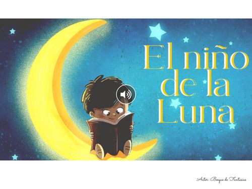Book Creator | Cuento infantil: El niño de la Luna