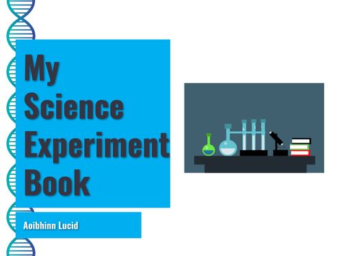 Book Creator | My Science Experiment