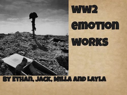 Book Creator | WWII - Emotion Works