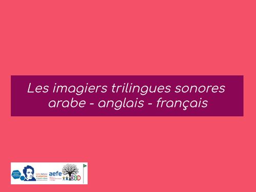 Book Creator | Les imagiers sonores trilingues LADL