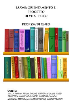 Book Creator | progetto PCTO TFA Unlink Gruppo2L