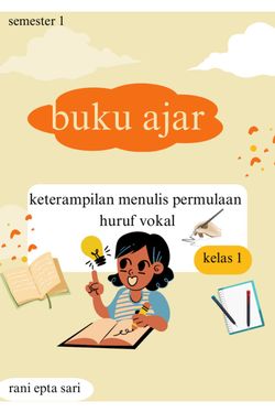 Book Creator | e book keterampilan menulis permulaan huruf vokal