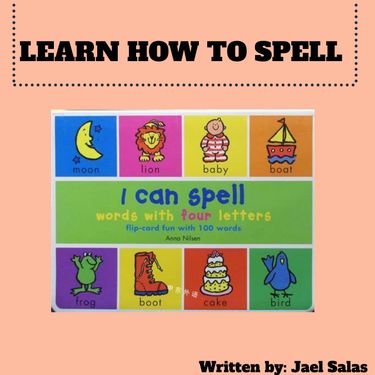 Book Creator | LEARN HOW TO SPELL