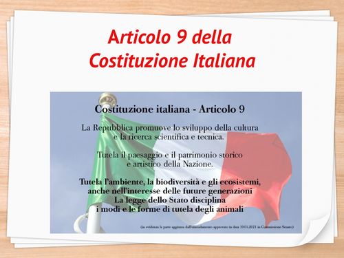 Book Creator | ART 9 DELLA COSTITUZIONE ITALIANA