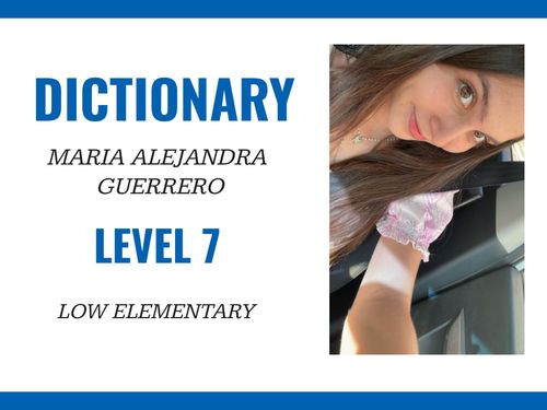 Book Creator | DICTIONARY