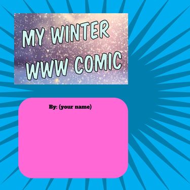 Book Creator | Winter WWW Comic Book