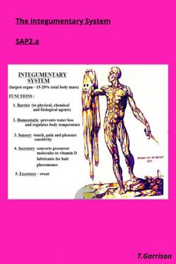 Book Creator | The Integumentary System