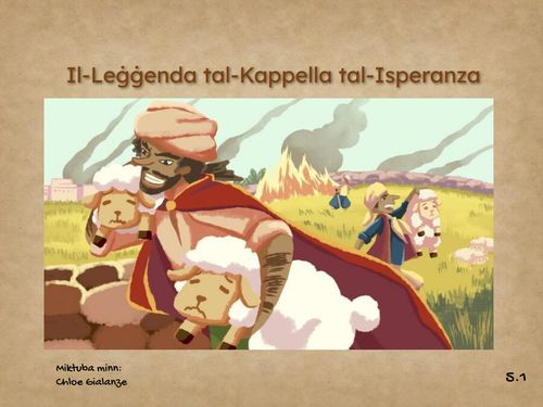 Book Creator | Il-Leġġenda tal-Kappella tal-Isperanza