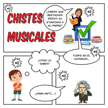 Book Creator | CHISTES MUSICALES