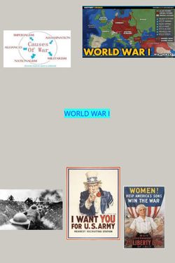 Book Creator | World War I