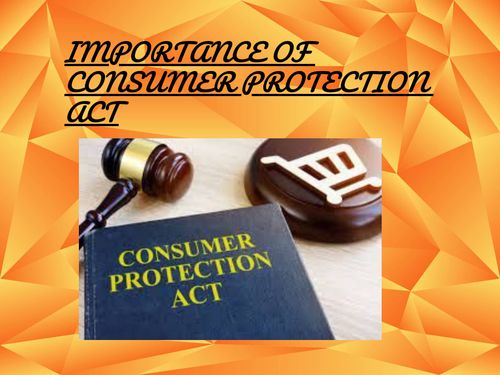 Book Creator | Importance of Consumer Protection Act
