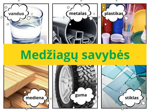 Book Creator | Medžiagų savybės