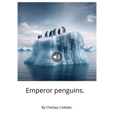 Book Creator | Emperor Penguins