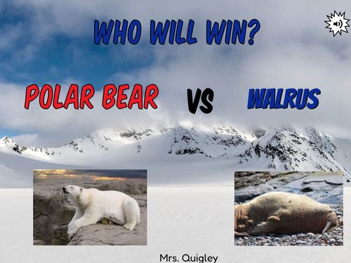 Book Creator | Who Would Win - Polar Bear VS Walrus