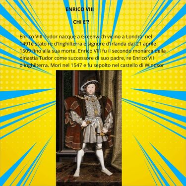 Book Creator | Enrico VIII
