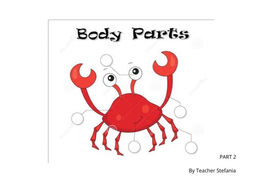 Book Creator | BODY PARTS
