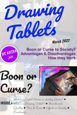 Book Creator | Drawing Tablets: Boon or Curse?