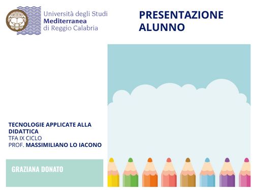 Book Creator | PRESENTAZIONE ALUNNO