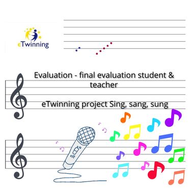 Book Creator | Final evaluation Sing, sang, sung