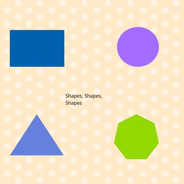 Book Creator | Shapes, Shapes, Shapes