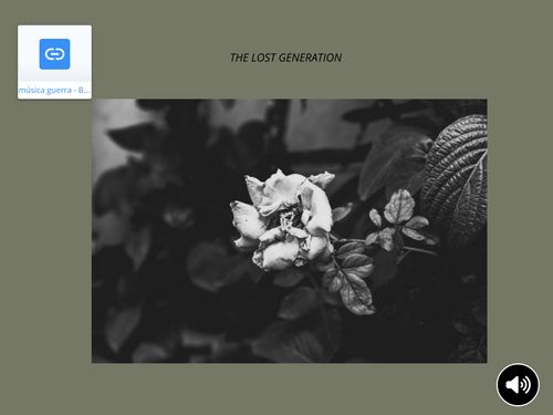 Book Creator | THE LOST GENERATION