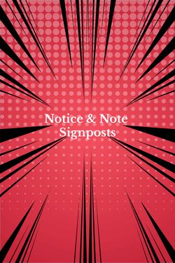 Book Creator | Notice & Note Signposts