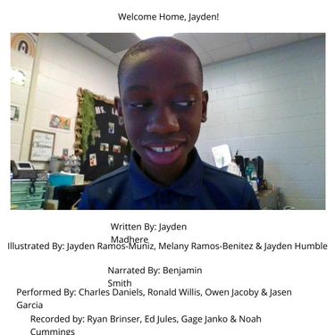 Book Creator | Welcome Home, Jayden!