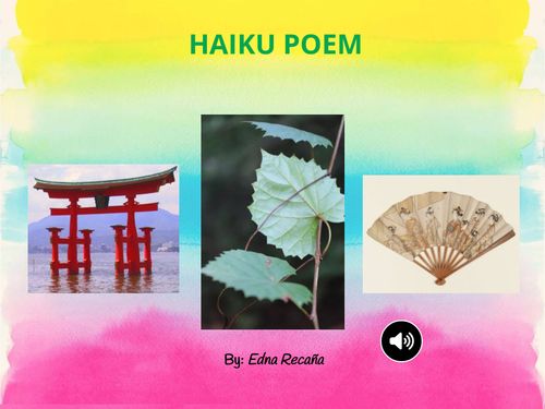 Book Creator | HAIKU POEM: THE FOUR SEASONS