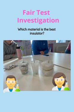 Book Creator | Fair Test investigation