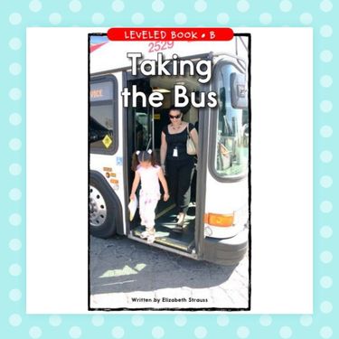 Book Creator | Taking the Bus