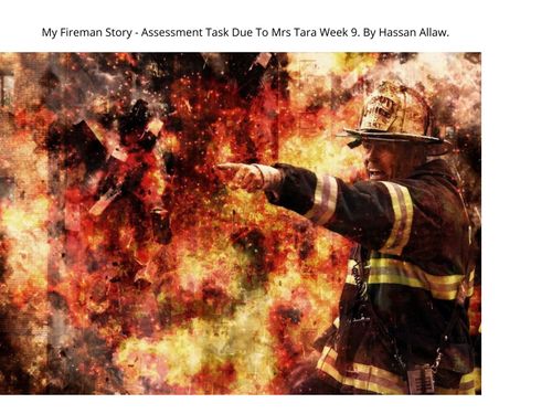 Book Creator | My Fireman Story