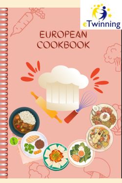 Book Creator | European Cookbook