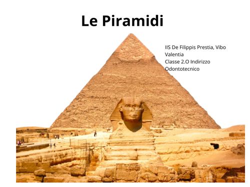 Book Creator | Le Piramidi