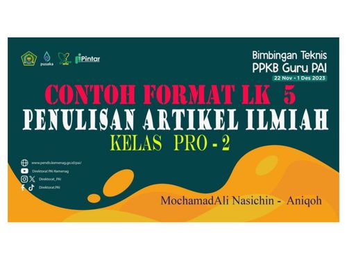 Book Creator | CONTOH FORMAT LK 5 PENULISAN ARTIKEL ILMIAH