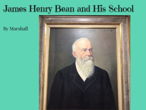 Book Creator | James H. Bean