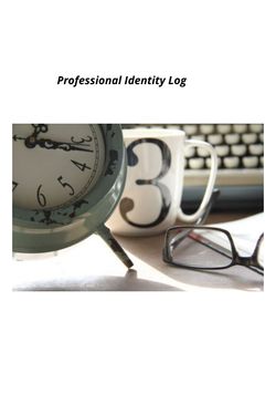 Book Creator | My professional identity log