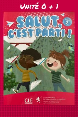 Book Creator | Salut, c'est parti ! Unité 0/1