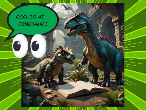 Book Creator | Occhio ai dinosauri