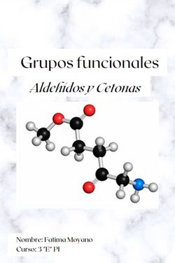 Book Creator | Grupos funcionales, aldehídos y cetonas