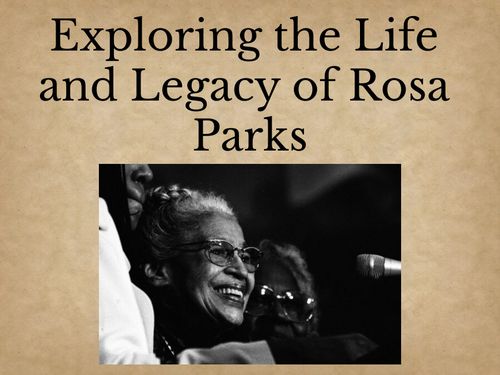 Book Creator | Exploring the Life and Legacy of Rosa Parks