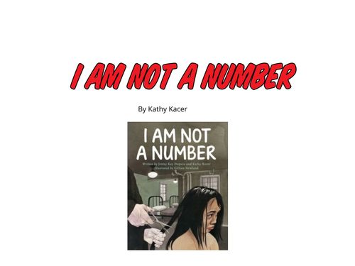Book Creator | I am not a Number
