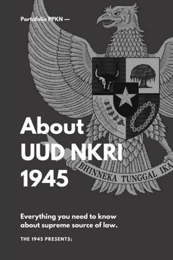Book Creator | About UUD NKRI 1945